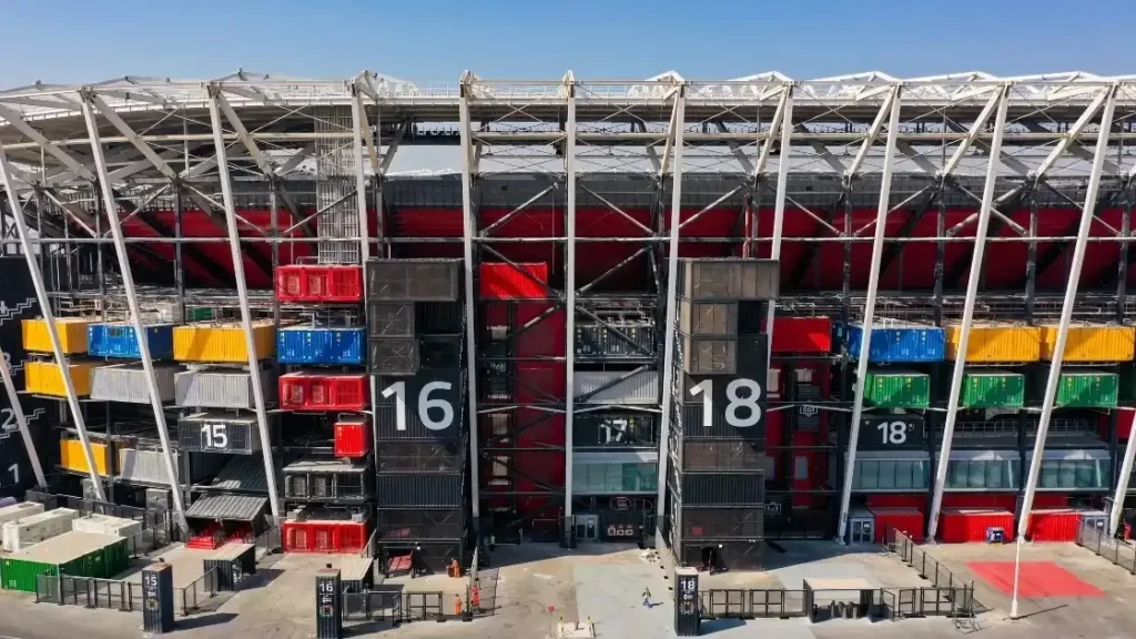 Stadium 974 Qatar World’s 1st Demountable Stadium